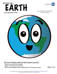 Make a Planet Mask! | NASA Space Place – NASA Science for Kids